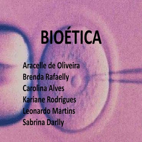 Bioética | PPT