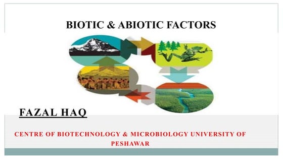 Terrestrial and Aquatic Ecosystem, Biomes and distribution | PPTX