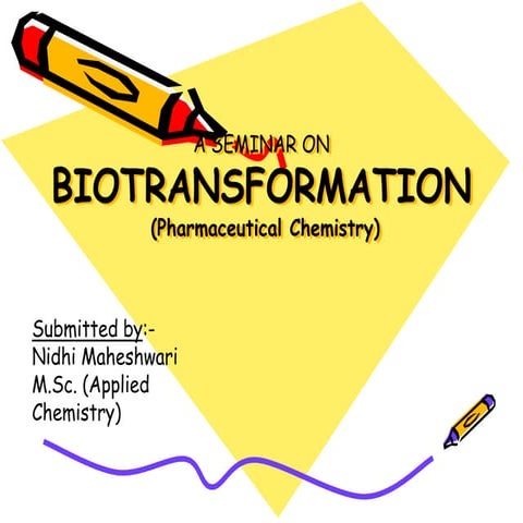 Biotransformation copy | PPT