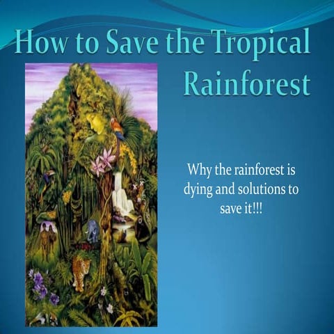 save trees PowerPoint Templates to promote environmental awareness and ...