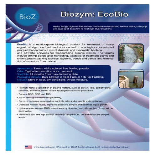 Biozym-EcoBio | PDF