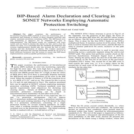Switching conditions in SDH protection schemes. | PPT