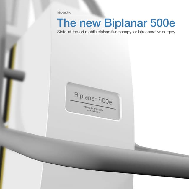 Biplanar 500e catálogo | PDF | Surgery | Medical Health