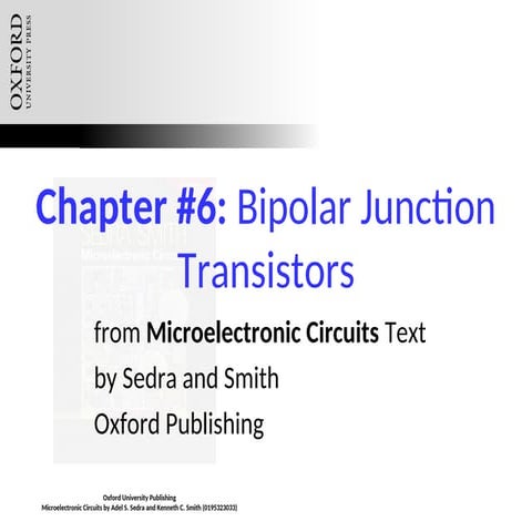 Bipolar-Junction-Transistors .ppt ELECTRONICS | PPT