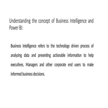 Bi Ppt Pptx Ppt Presentation On Business Intelligence Mba Pptx