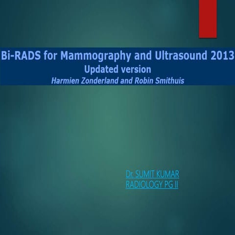 Bi Rads Breast | PPTX