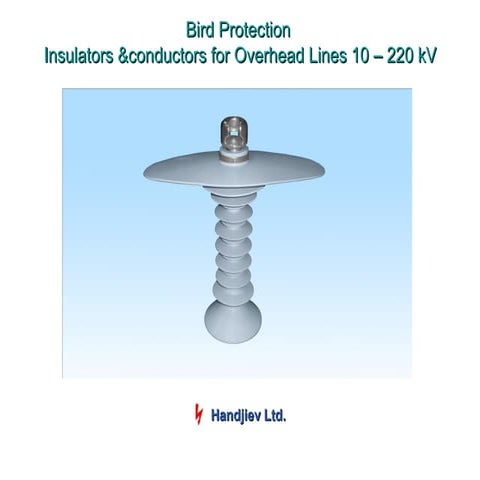 Bird protection insulators+conductor | PPT