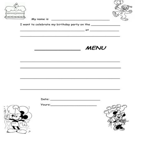 Birthday invitation | DOC | Birthday | Personal Celebrations & Life Events