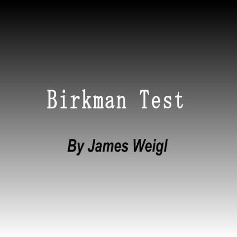 Birkman Test | PPT