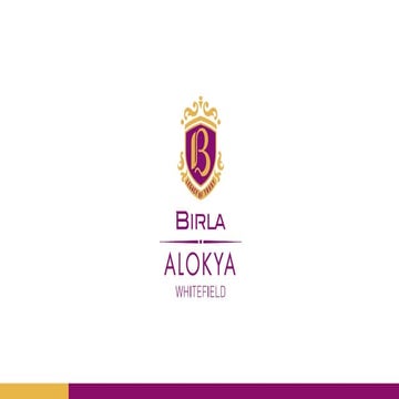 birla alokya villament at bangalore,3 bhk | PDF