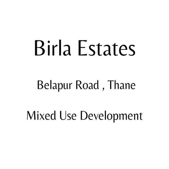 Birla Project In Belapur Road Thane | E-Brochure | PDF