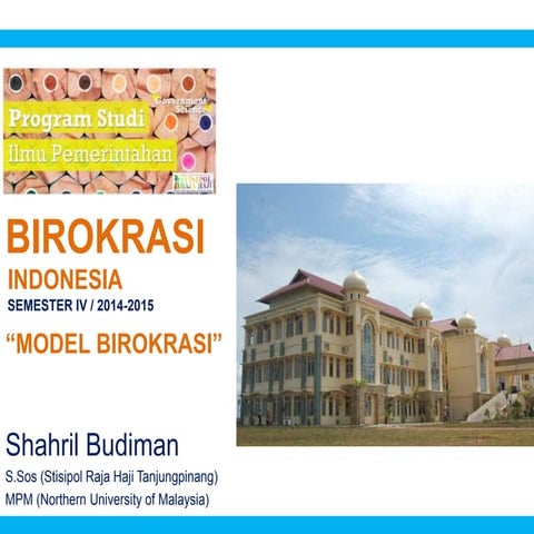 Birokrasi iii iv | PPTX