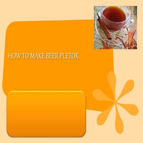 Bir pletok | PPTX