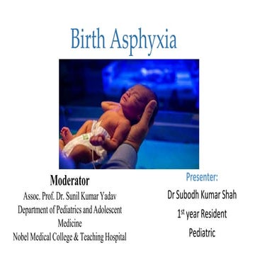 Hypoxic ischemic encephalopathy: Lecture on HIE | PPT