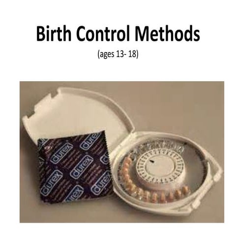 Birth control methods | PPT