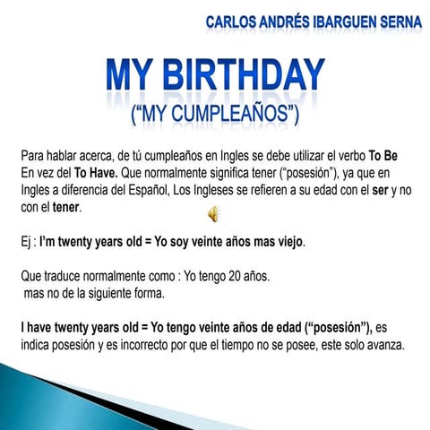 Birthday | PPTX