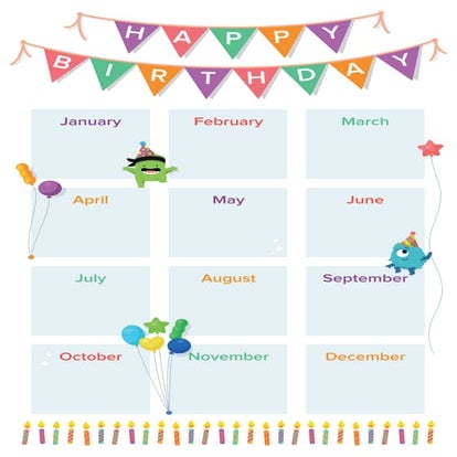Birthday calendar all | PDF