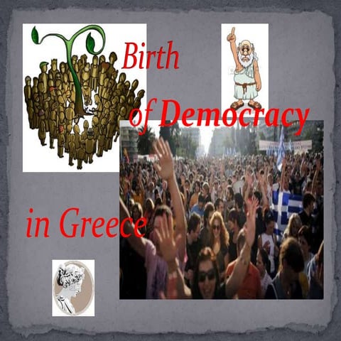 Birth of democracy in greece | PPTX