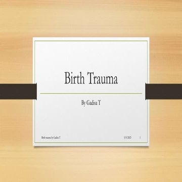 Birth trauma MW.pptx