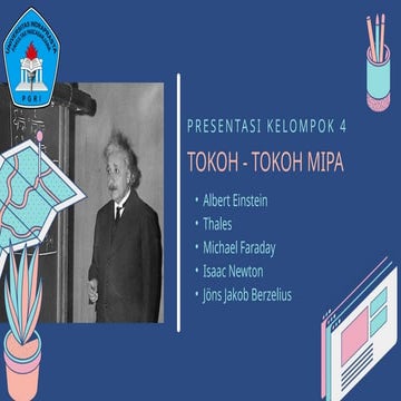 TOKOH-TOKOH MATEMATIKA ILMU PENGETAHUAN ALAM | PPT