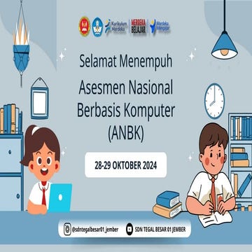 Biru Ilustrasi Banner Sekolah Selamat Menempuh ANBK .pptx