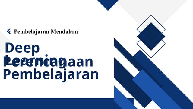 konsep dasar deep learning (pembelajaran mendalam).pptx