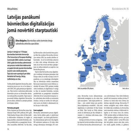 Latvijas panākumi būvniecības digitalizācijas jomā novērtēti ...