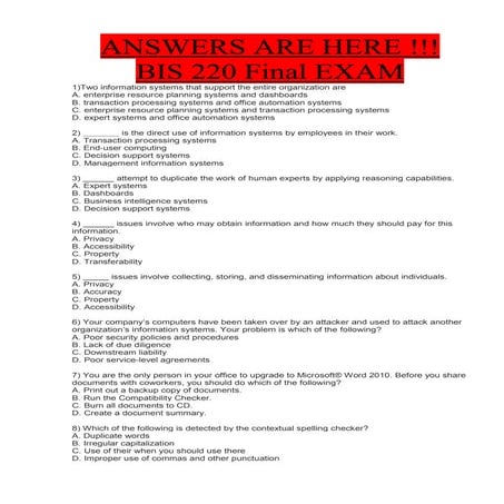 Acc 422 final exam | DOCX