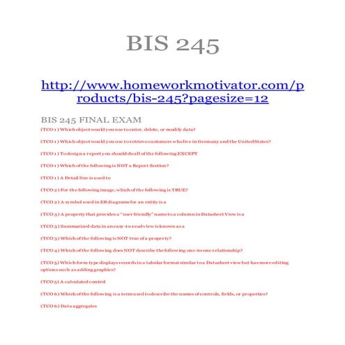 Bis 245 | DOCX