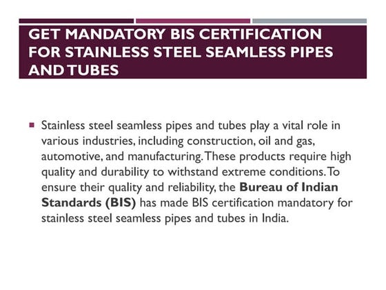 BIS Registration Process Step by Step Guide | PPT