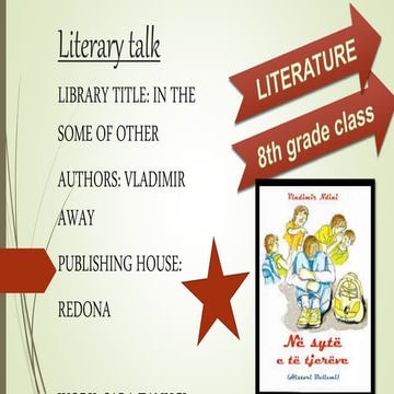 LITERARY TALK | PPTX