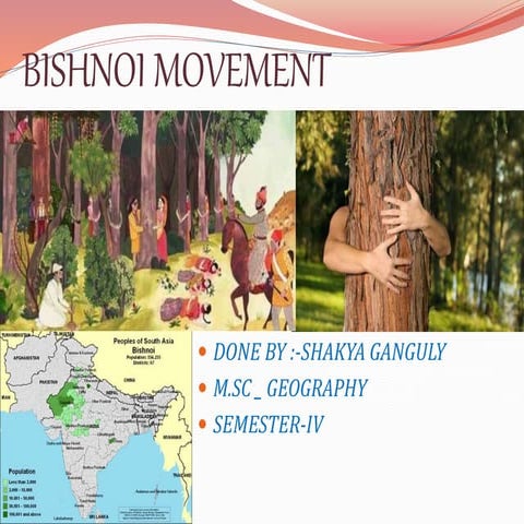 Bishnoi movement ppt | PPTX