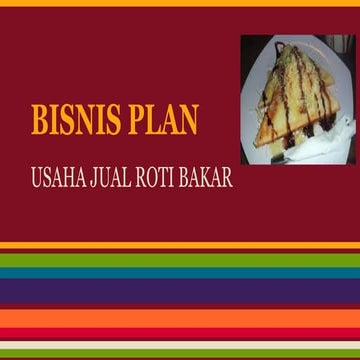 bisnis plan usaha roti bakar | PPTX