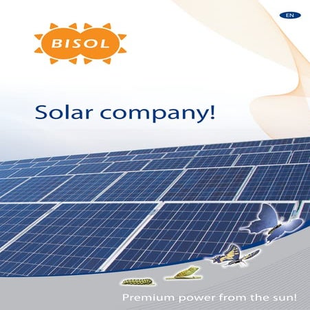 Corporate Brochure - BISOL Solar Company | PDF | Power and Energy ...