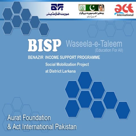 Benazir Income Support Programme (BISP) | PPTX