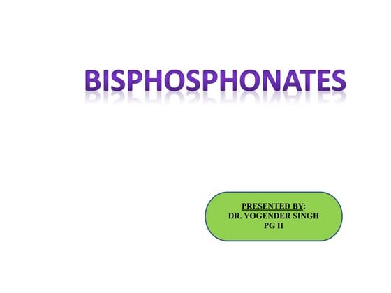 Bisphosphonates | PPT