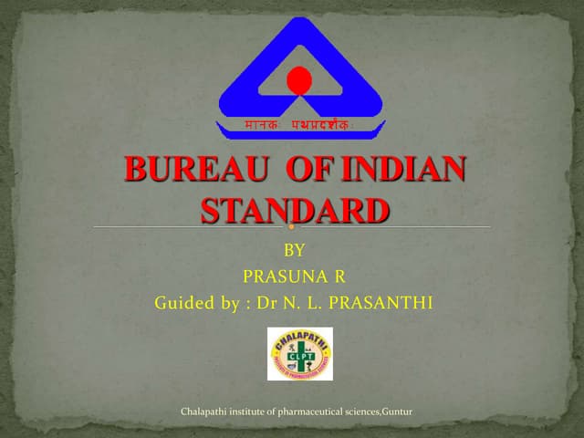 Certification marks in india | PPTX