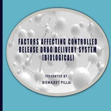 Factors Affecting Controlled Release Drug Delivery Systems (CRDDS ...