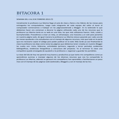 Bitacora 4 tecnologia | PDF