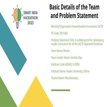 basic details of smart india hackathon 2024 | PPTX