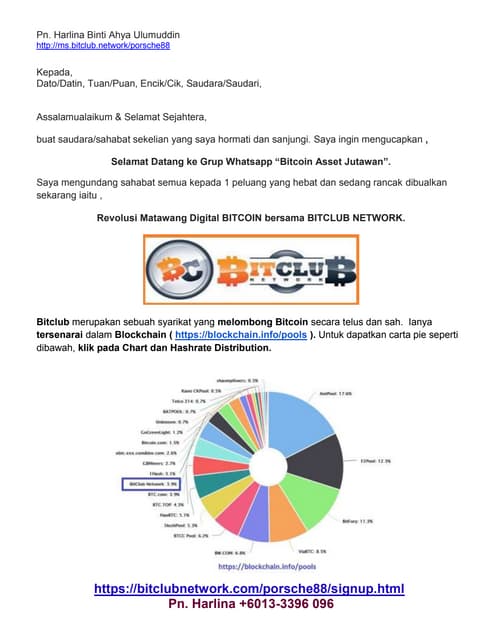 Jom Melombong Bitcoin bersama BitClub Network | PDF Jom Melombong Bitcoin bersama BitClub Network | PDF