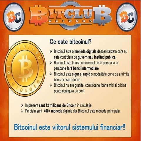 Bitclub prezentare in romana | PPTX
