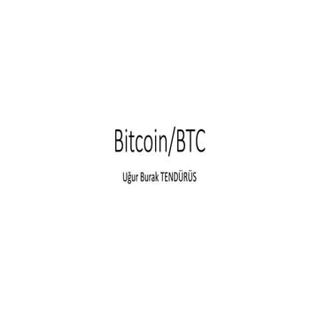 Bitcoin | PPT