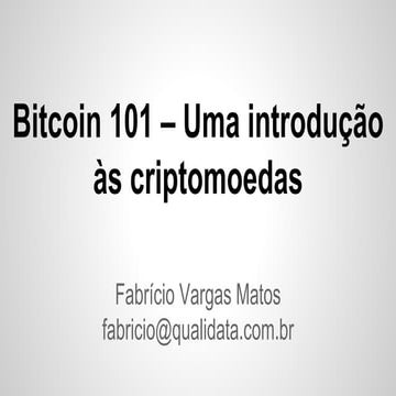 Workshop Bitcoin 101 - Links | PPTX | Internet | Computing