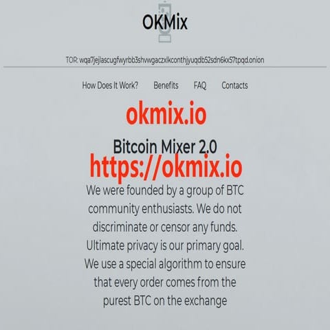 Bitcoin Mixing 【网址okmix.io】Bitcoin Mixing 【网址okmix.io】 | PPTX