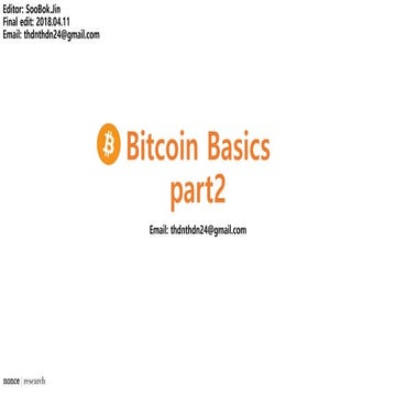 Bitcoin Basics Part 2 | PPTX