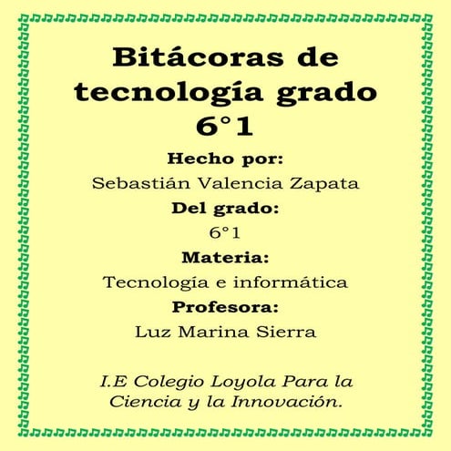 Bitacoras actualizadas | DOCX