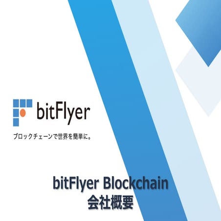 bitFlyer_Blockchain_company_information_202012 | PPT