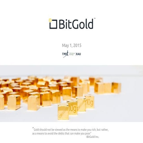 Bit gold 2015 05-01 - web version | PDF