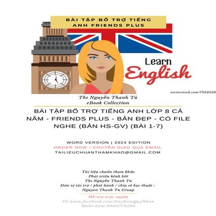 BÀI TẬP BỔ TRỢ ﻿TIẾNG ANH FAMILY AND FRIENDS NATIONAL EDITION - LỚP 4 ...